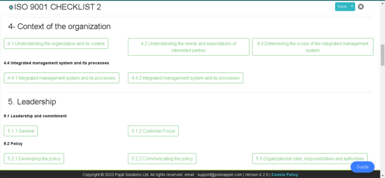 Quality Audits - POIMAPPER